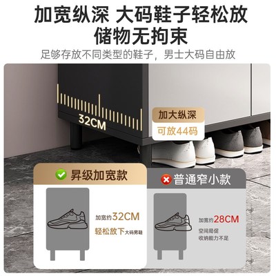 速发鞋柜家用门口2内新款室02爆款楼道进关大容量入户玄门柜简易