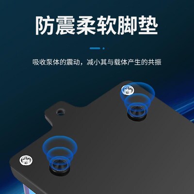 热销跨境鱼缸小型增氧q泵日胜RSA/A氧气泵水族箱透明打氧泵