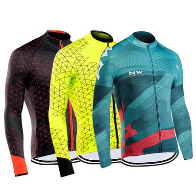 新品Road Cycling Jersey MTB Racing Long Sleeve SBicycle Clot