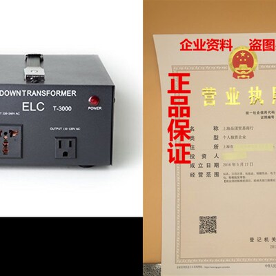 极速ELC T-3000 3000-Watt Voltage ConverterN Transformer - St
