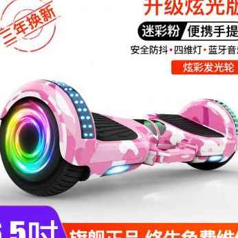 新品厂促智c能平衡双轮体感成年无杆新款领奥儿童车平行自车电动