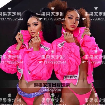 新品贰拾工作室Y萤k光玫红夜店酒吧DJMC嘉宾gogo巡场气氛互动爆炸