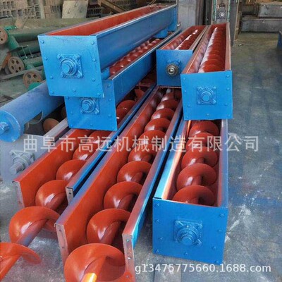 304U型蛟龙输送机 管式螺旋输送机 无轴砂浆送料机