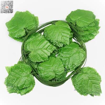 极速创意缠绕叶子藤条q假花树藤仿真吊顶造景室内花藤藤蔓塑料花