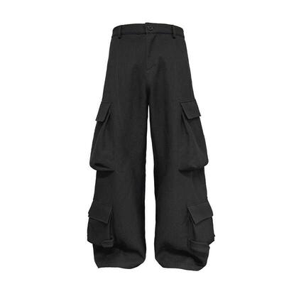 JCAESAR POCKET CARGO 多口袋新工装长裤 弯刀结构廓形 绳结肌理