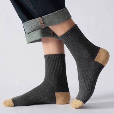 极速Autumn winter New Mens Socks Thick WKarm High Quality Ja