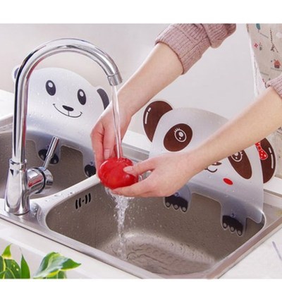 极速1PaC Cute Panda Sucker Cup Water Splash Water Impermeabl