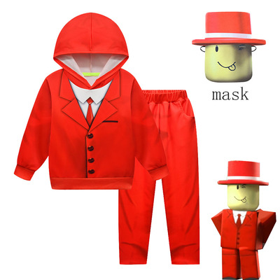 Roblox万圣节cosplay服装彩虹朋友Pocket Devs VR Game儿童演出服