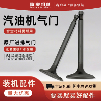 汽油发电机配件进排气门