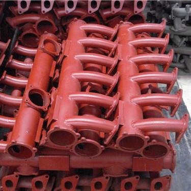 潍坊柴油机4105配件进气管柴油发电机配件进气支管原厂装机件