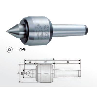 台湾丽勳LI-LHUN精密数控车床回转NCK-MT.2/3/4/5.6A活络顶针