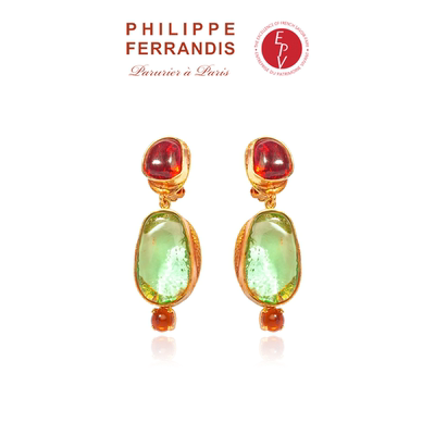 【AZLOOK】Philippe Ferrandis琉璃天虹耳环女高级感时尚百搭耳饰