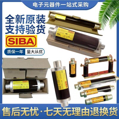 西霸保险丝 siba 10x38mm 5017906 1A 2A 3A 4A 5A 6A 8A 熔断器