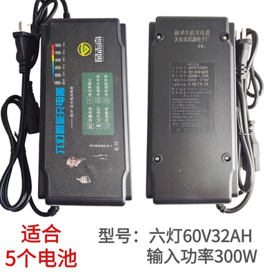 电动车电瓶三轮车通用智能充电器48v60v72v96伏12A20A32A45A60A50