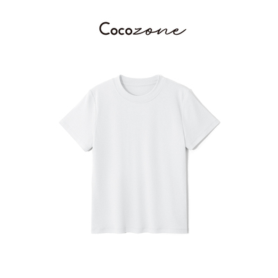 COCO ZONE 刘一一“经典T”早春简约纯色修身圆领短袖CF1A0080