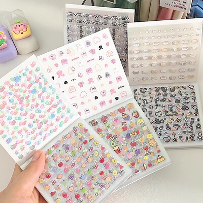 韩系高颜值pet切膜贴纸本