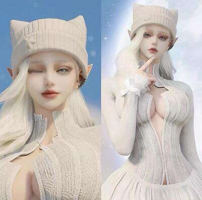 【秒发3】Yukari｜AION2永恒之塔2 台服韩服魔族天族捏脸通用女