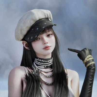 甜心小狸 无体型 AION2 永恒之塔2捏脸女通用台服韩服国际服通用