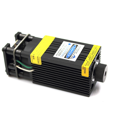 405nm 500mW可调焦12V紫光激光器3D雕刻激光模组切割PWM调功率