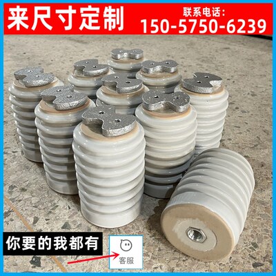 ZN-10KV户内外高压支柱绝缘子 陶瓷绝缘瓷瓶柱 30-320mm高压瓷瓶