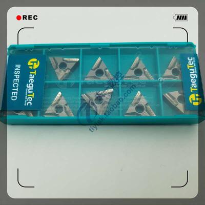 正品 特固克刀片TNMG160404R-VF CT3000三角开槽刀片金属陶瓷