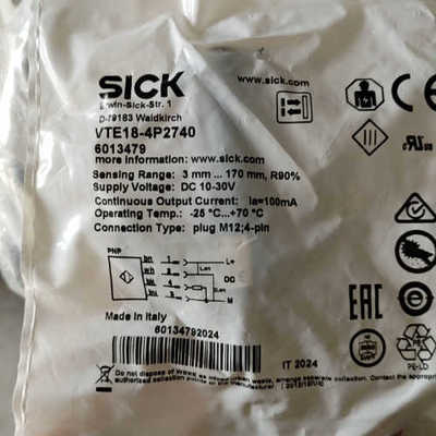 【议价】SICKSICK光电开关VTE18-4P2740订货号601