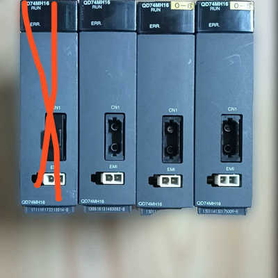 【议价】三菱 QD74MH16，定位模块 成色如图 ，有一个破损，不