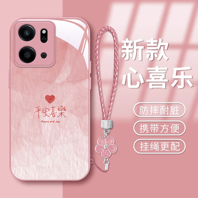 适用荣耀play系列平安喜乐手机壳