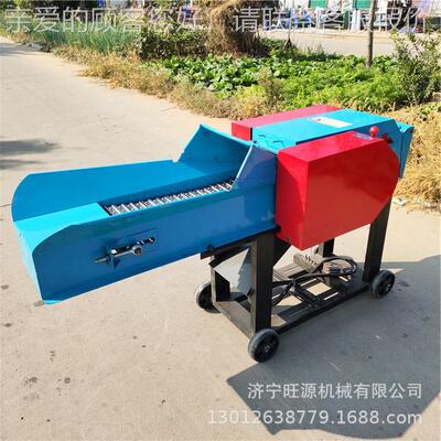 铡自草揉一体QWH机 玉米秸铡草机 丝电动高秆喷动上料切草机