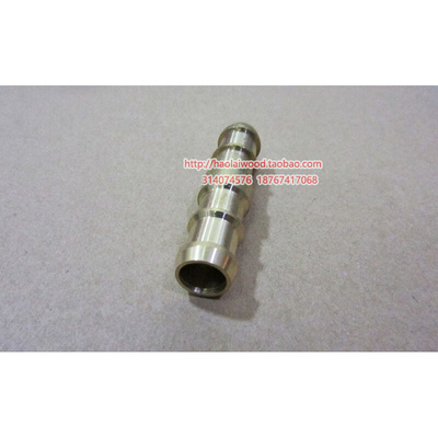 。直径15.5mm胶管两通对接直接接头长66 农用喷雾打药机二通直插