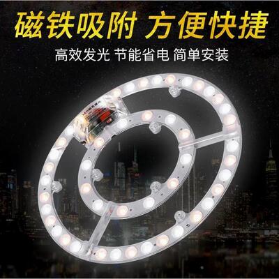 进口材质LED吸顶灯灯芯超亮透镜模组光源室内家用圆形方形异形灯