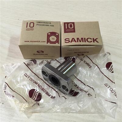 韩国三益SAMICK切边法兰直线轴承LMH6 8 8S 10 12 13 16 20 UU