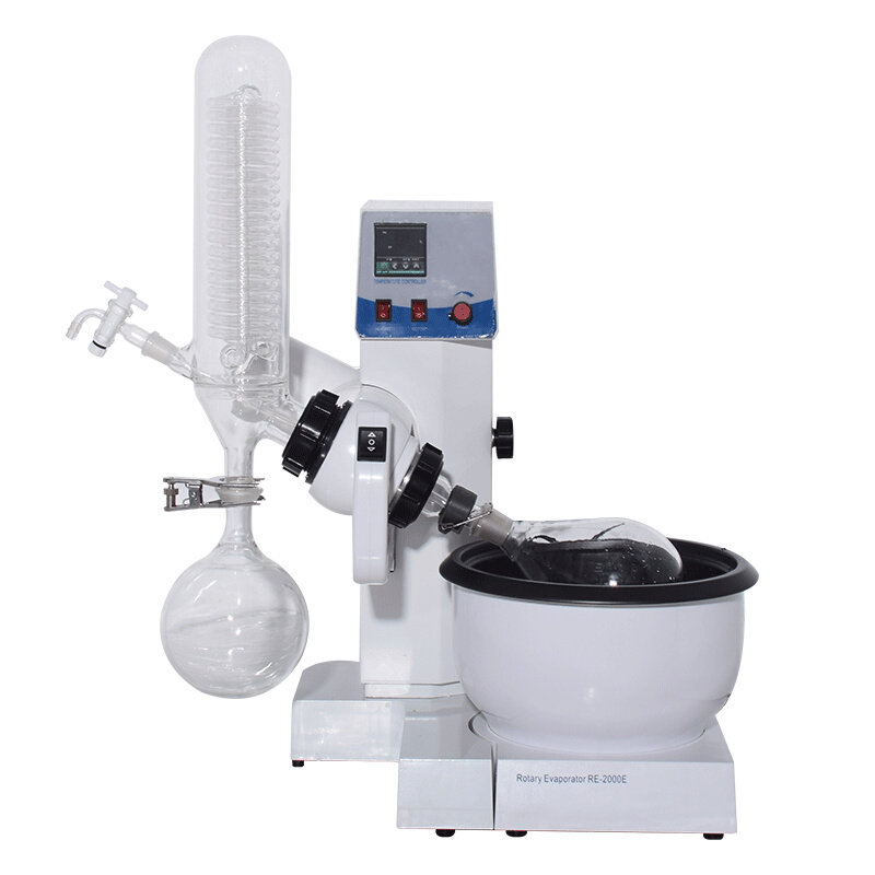。旋转蒸发仪 旋转蒸发器RE-2000A蒸发器 实验室减压蒸馏 提纯 结