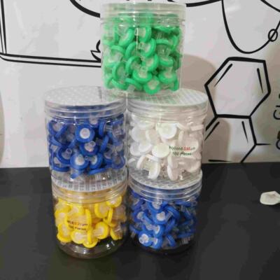 针筒式微孔滤膜过滤器13/25mm0.22/0.45 MCE混纤 PES聚醚砜过滤头