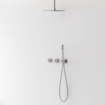 意大利GESSI极简暗装入墙式花洒