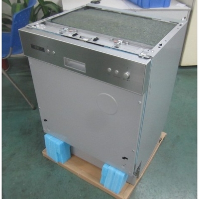 团购 外贸 半嵌入式洗碗机带半载洗顶喷嘴