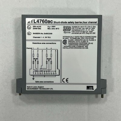 议价MTL安全栅MTL4760acMTL4761MTL4764