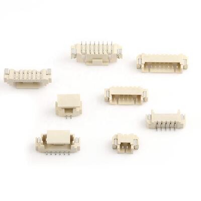 1.255卧贴编带装1.2mm2/3///456/8/10PJNZ卧式贴片针座SMT连接器