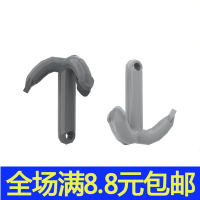 MOC积木 30192 小颗粒积木散件兼容国产零配件 三爪钩子 船锚飞勾