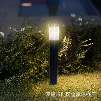 草坪灯庭灯圆柱形草坪灯别墅室外景院观灯LCPD-4E防水花园灯D草坪