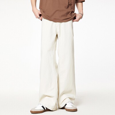 SHAPOES美式纯棉潮牌工装牛仔裤