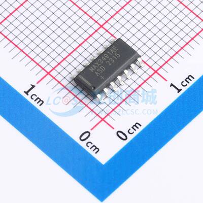 RS-485/RS-422芯片 MAX3491AEASD+T SOIC-14 原装正品