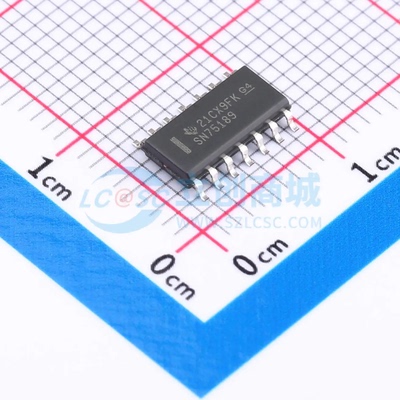 RS232芯片 SN75189DR SOIC-14 原装正品