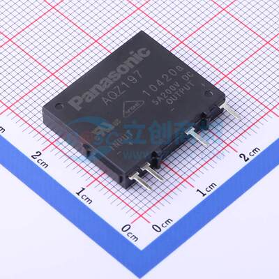 固态继电器(MOS输出) AQZ197 SIP-4 原装正品