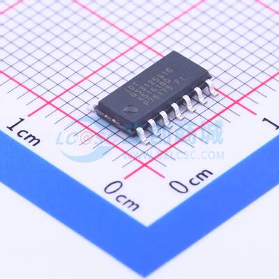 信号开关/编解码器/多路复用器 QS3125S1G SOIC-14-150mil 原装正