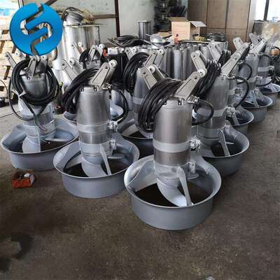 不锈钢潜水搅拌机 MA4/12-620-480铸件式污泥池搅拌机选型指导