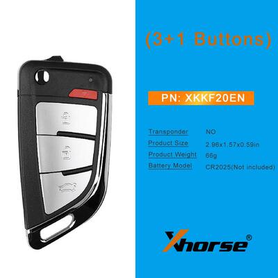 Xhorse XKKF20EN Wire Remote Key VVDI遥控钥匙 通用型遥控钥匙