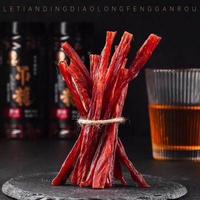 一根猪肉干风干肉脯手撕即食夜宵网红爆款小零食小吃休闲美耐嚼