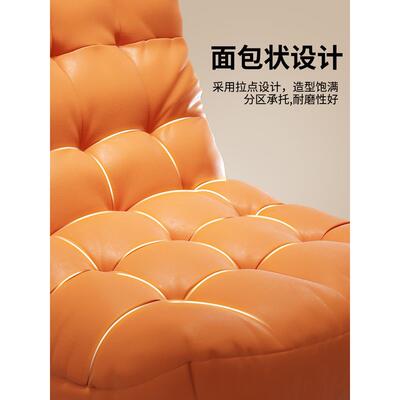 网红懒人发AIN毛毛虫单人可躺可睡飘卧室小沙沙发阳躺椅榻榻米台