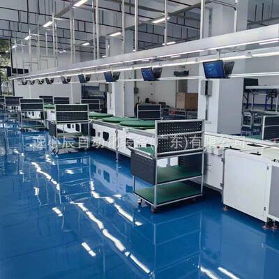 交流充电桩生线流水组配车GBJ间循环产拉线夹抱升降线装输送线